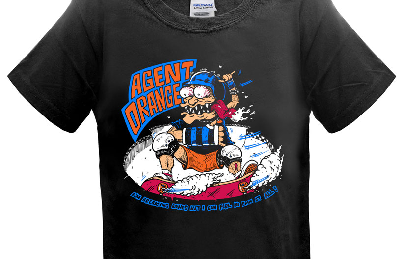 Agent Orange | Bifocal Media Limited Edition T-Shirts