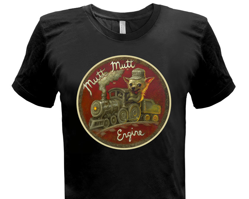 Mutt Mutt Engine | Bifocal Media Limited Edition T-Shirts