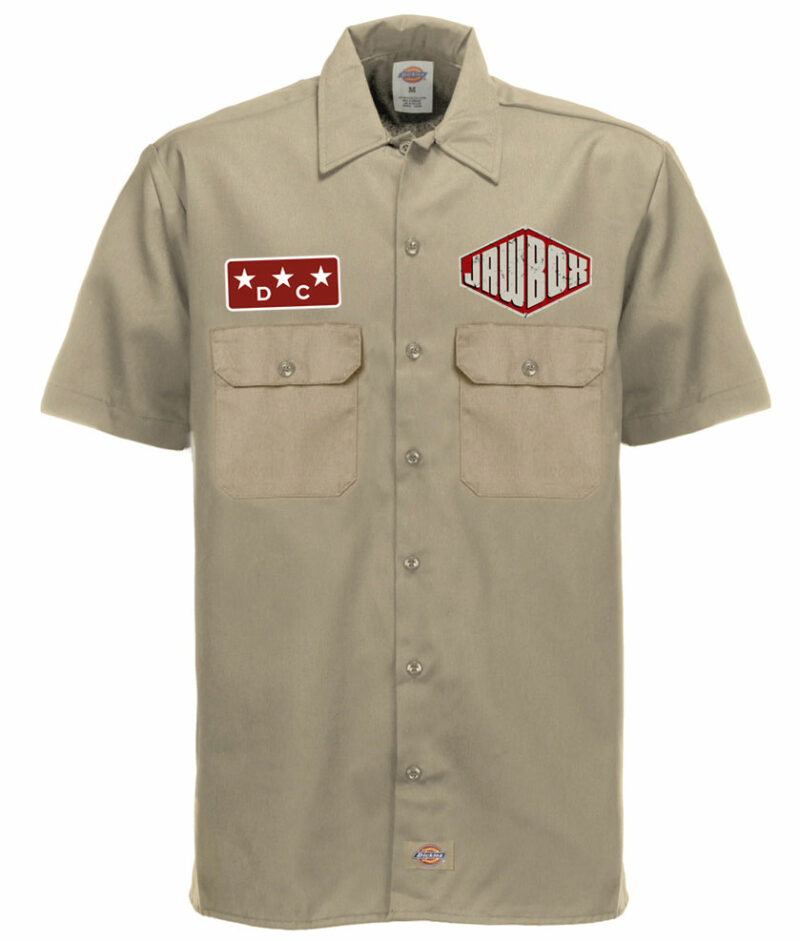 Jaw Box "Gas Station" Work Shirt By Rob Myers. Limited to 100.