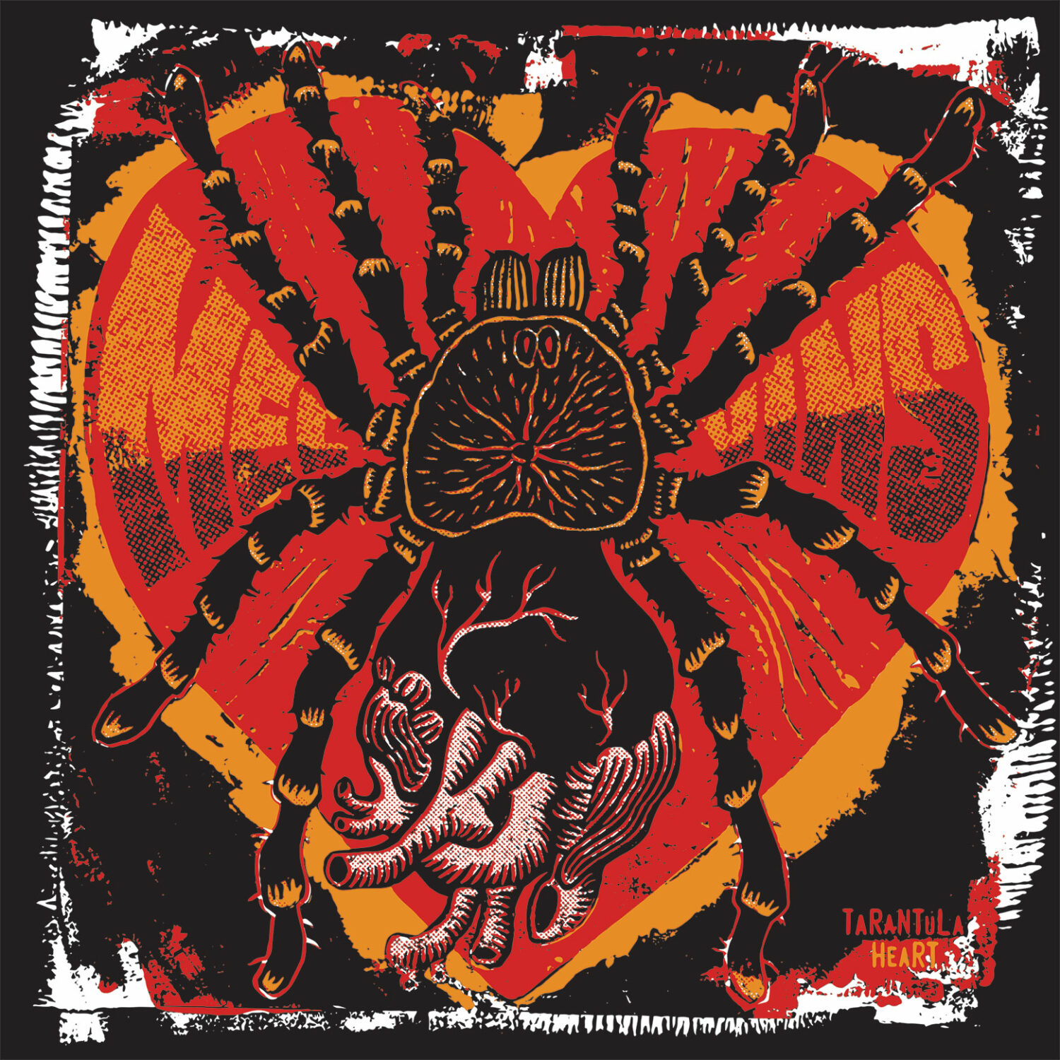 Melvins "Tarantula Heart" Tee By Haze XXL. Limited to 100 prints.