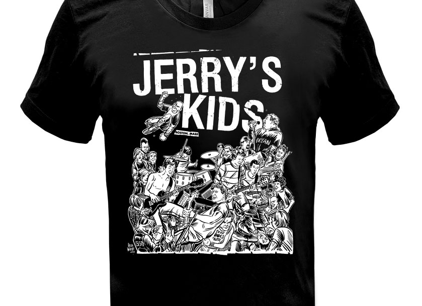 Jerry's Kids "Is This My World?" T shirt By Brian Walsby. Limited to 300.