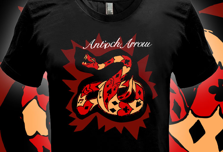 Official Antioch Arrow "In Love With Jets" T shirt. LMTD To 300 Prints