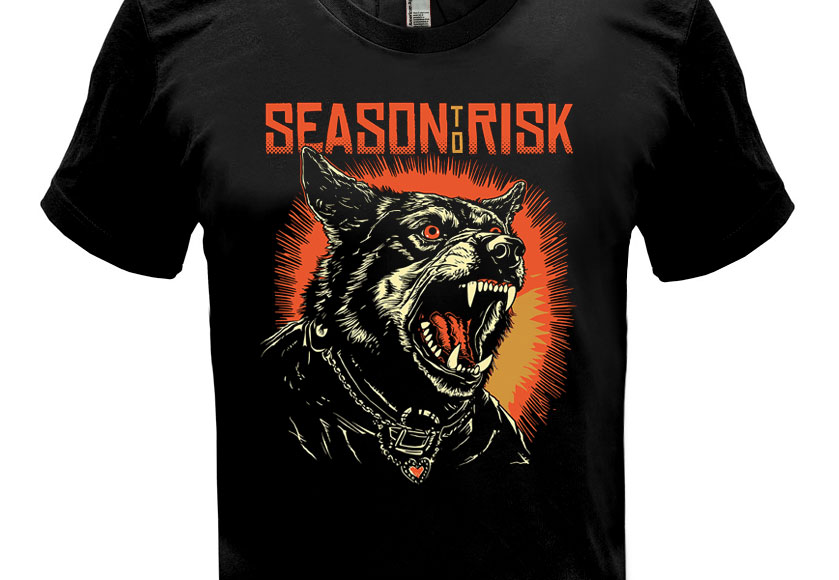 Season To Risk T Shirt By Evil Jay. Lmtd to 300 prints