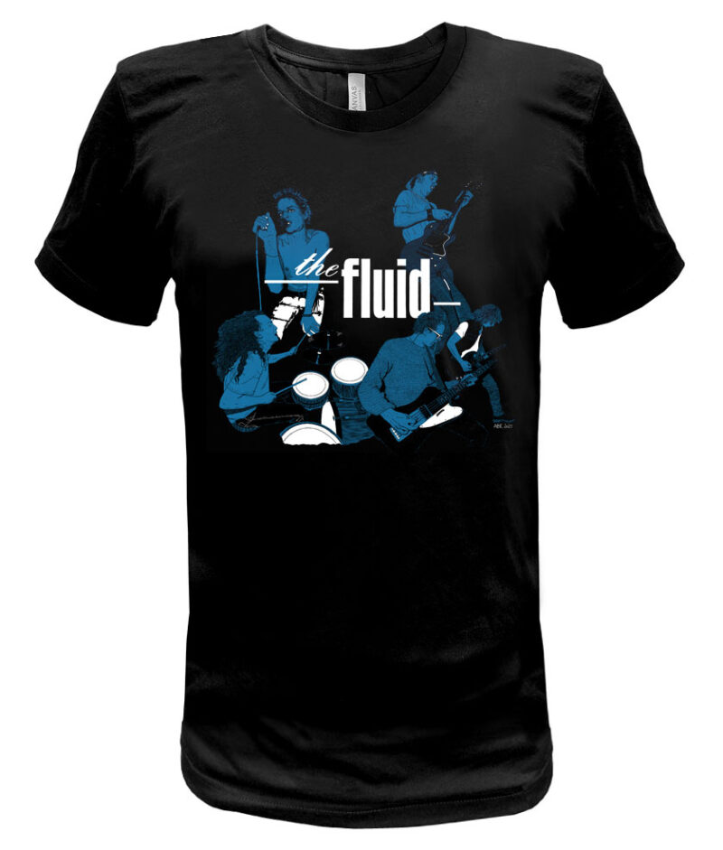 (Official) The Fluid T shirt By Abe Brennan. Limited to 300 Prints.