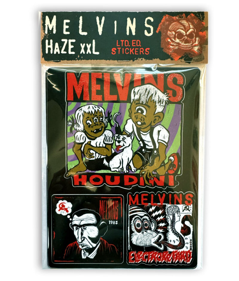 Melvins/ Haze XXL 23 Sticker Set. Limited to 100. Hand packaged and ...